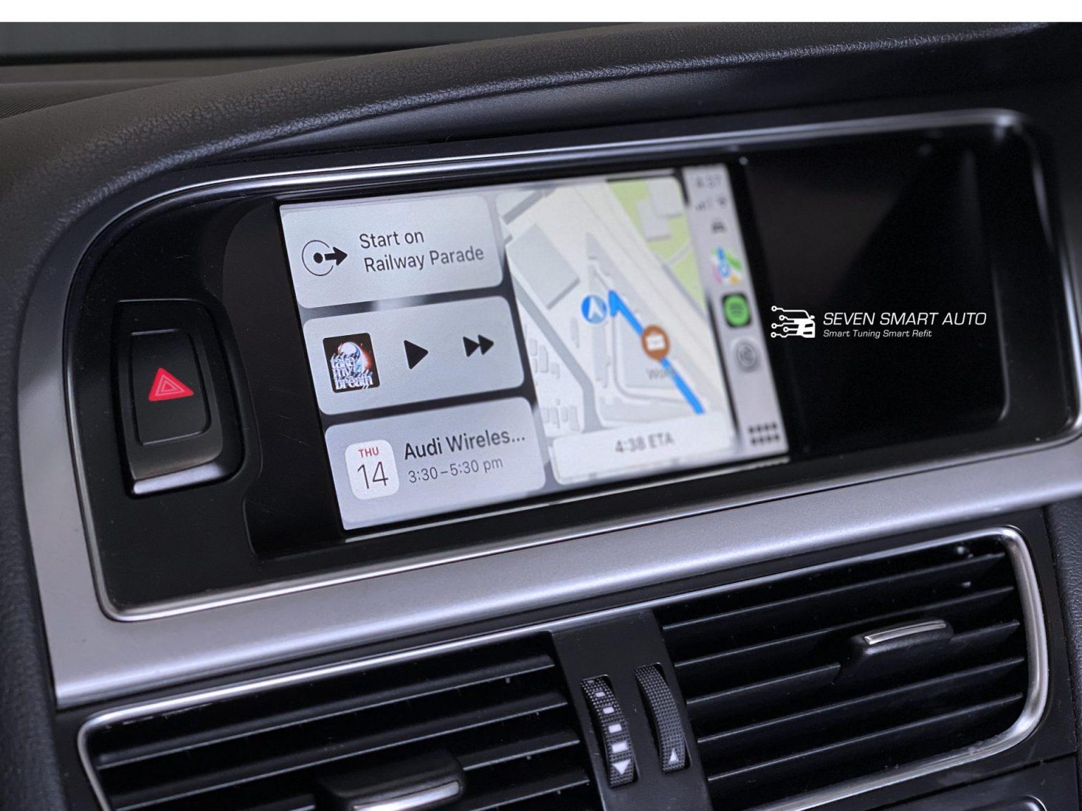 Audi A5 8T 08-16 Wireless CarPlay Android Auto | Seven Smart Studios
