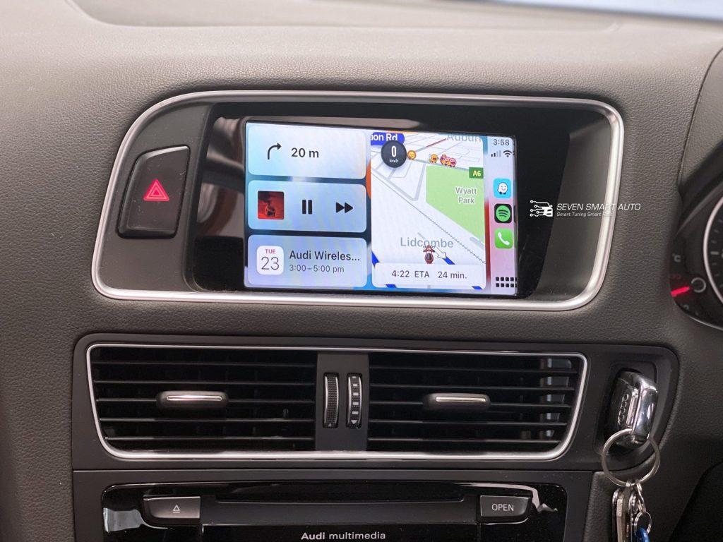 CarPlay and Android Auto for Audi Q5 | Seven Smart Auto