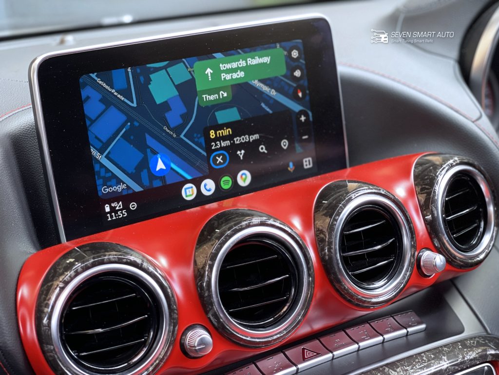 Mercedes AMG GT (C190/R190) Wireless CarPlay & Android Auto Interface ...