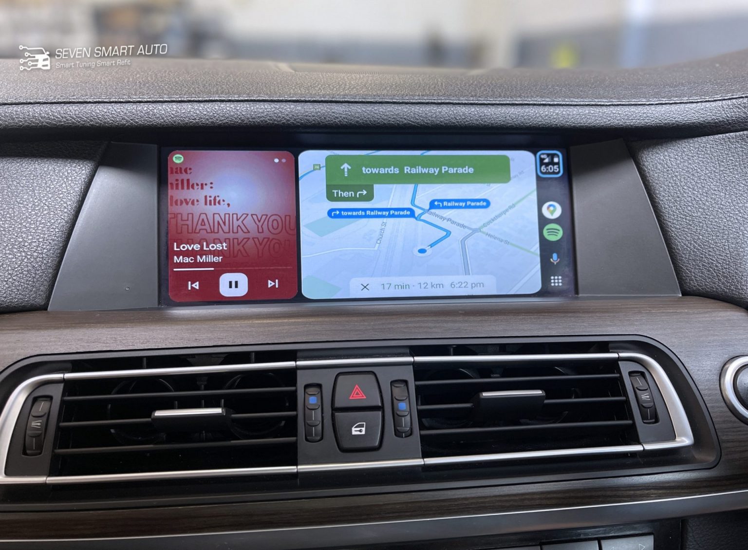 BMW 7 Series (F01/F02) Wireless CarPlay & Android Auto Interface for ...