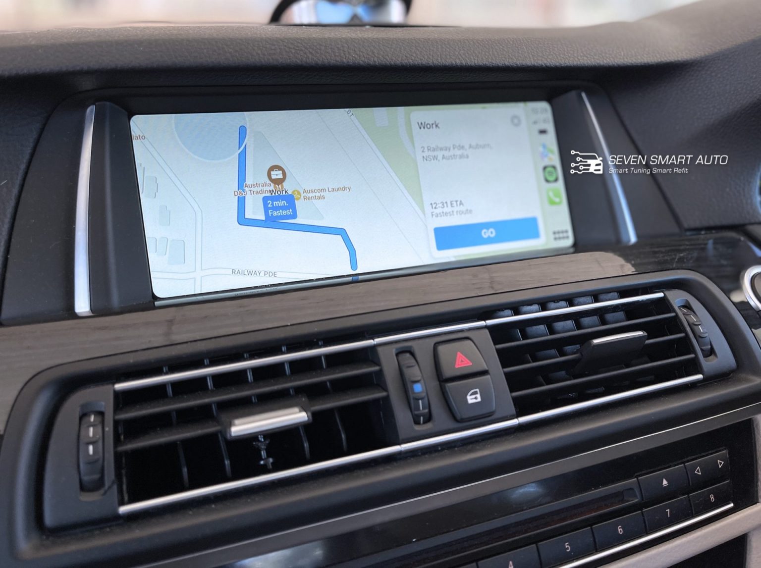 BMW 5 Series / M5 (F10/F11/F07) Wireless CarPlay & Android Auto ...