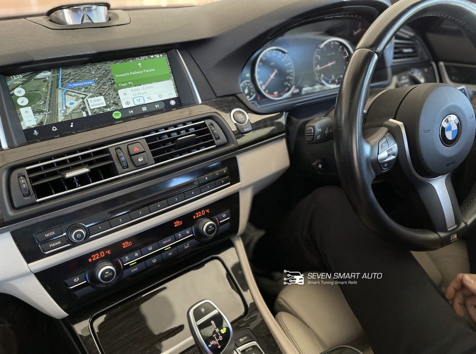 BMW 5 Series / M5 (F10/F11/F07) Wireless CarPlay & Android Auto ...