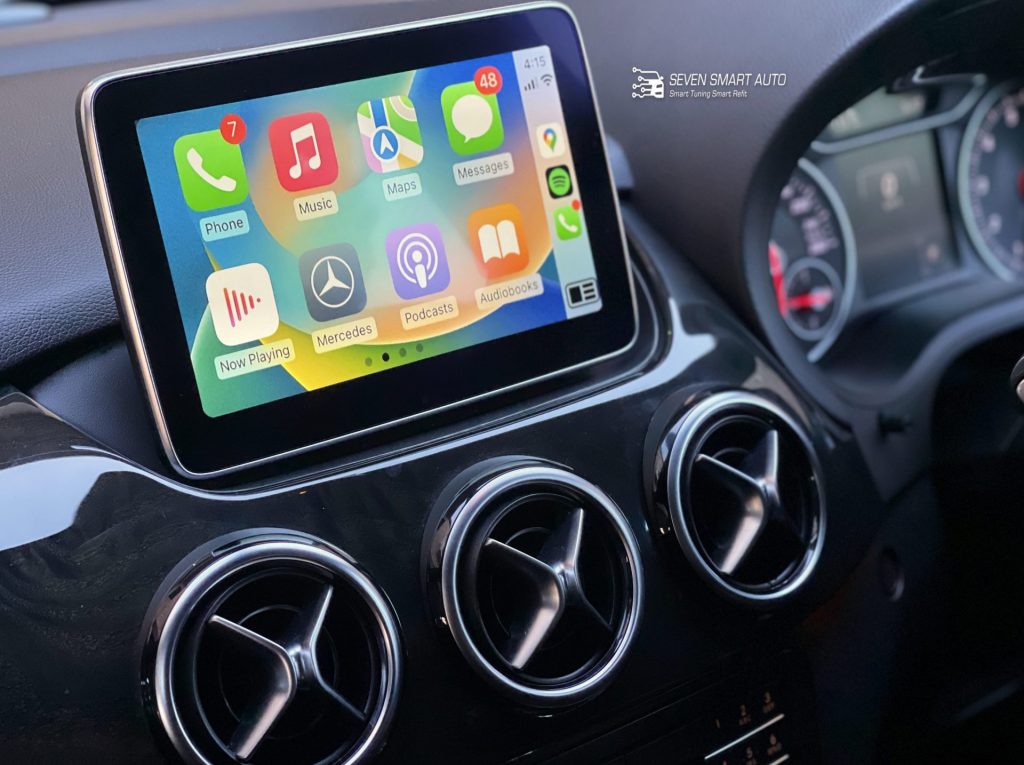 Mercedes B Class W246 15-18 Wireless CarPlay & Android Auto - Seven ...