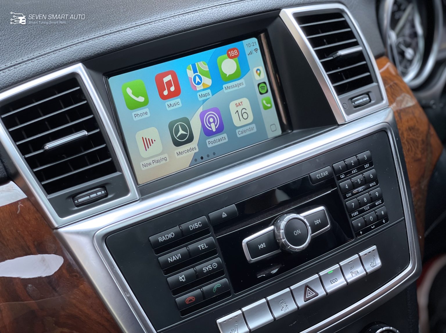 Mercedes GL-Class (X166) Wireless CarPlay & Android Auto Interface ...