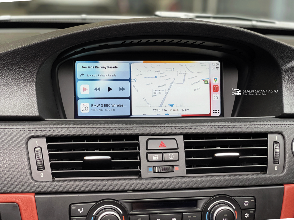 BMW 3 Series (E90/E91/E92/E93) Wireless CarPlay & Android Auto ...