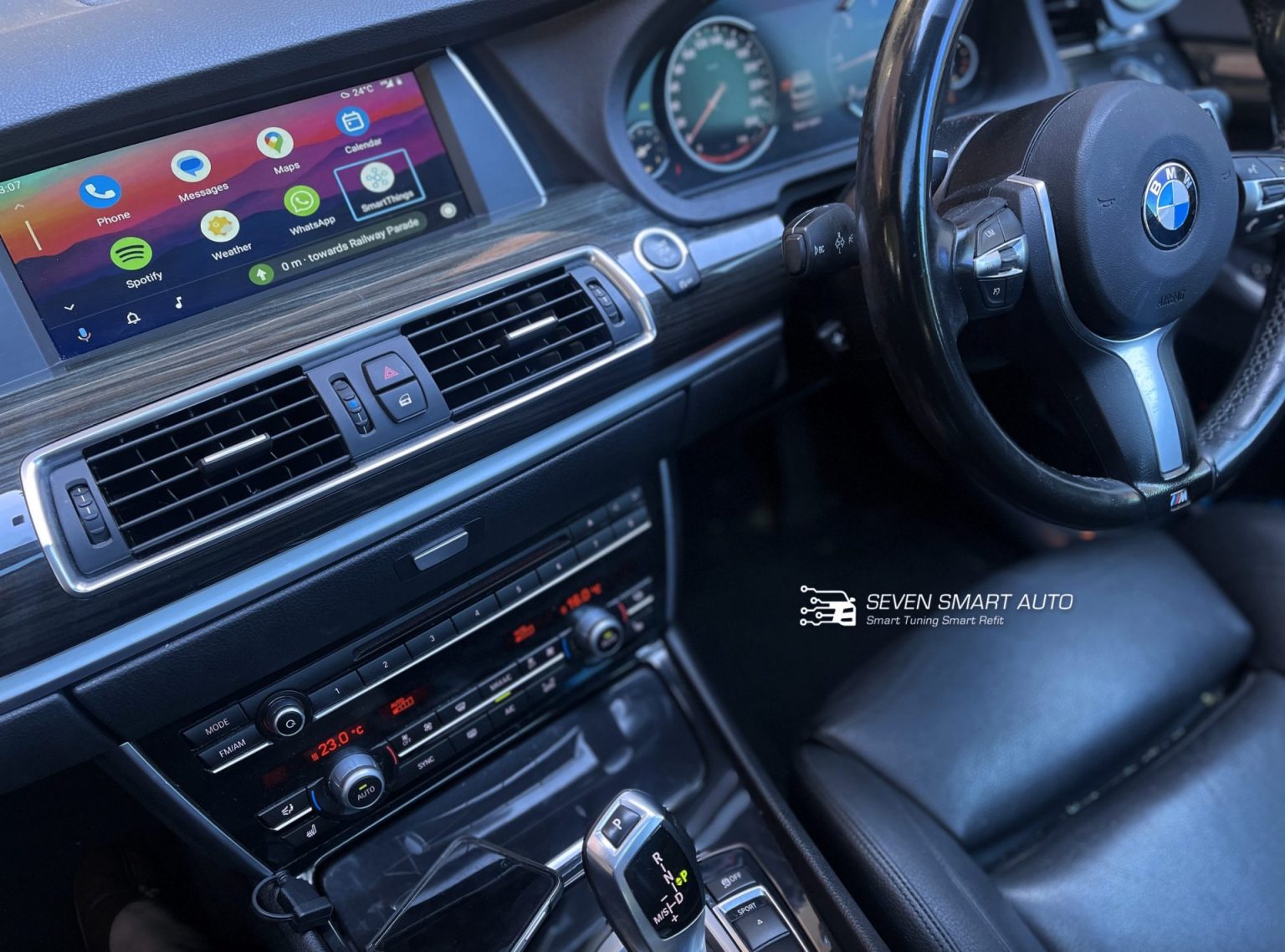 BMW 5 Series / M5 (F10/F11/F07) Wireless CarPlay & Android Auto ...