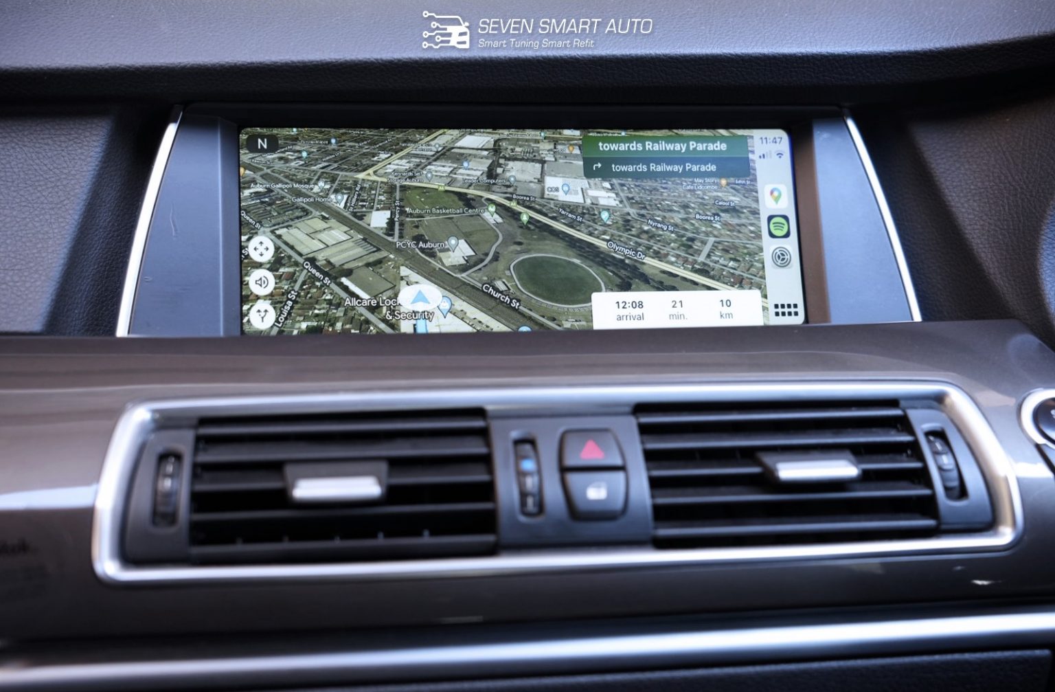 BMW 5 Series / M5 (F10/F11/F07) Wireless CarPlay & Android Auto ...