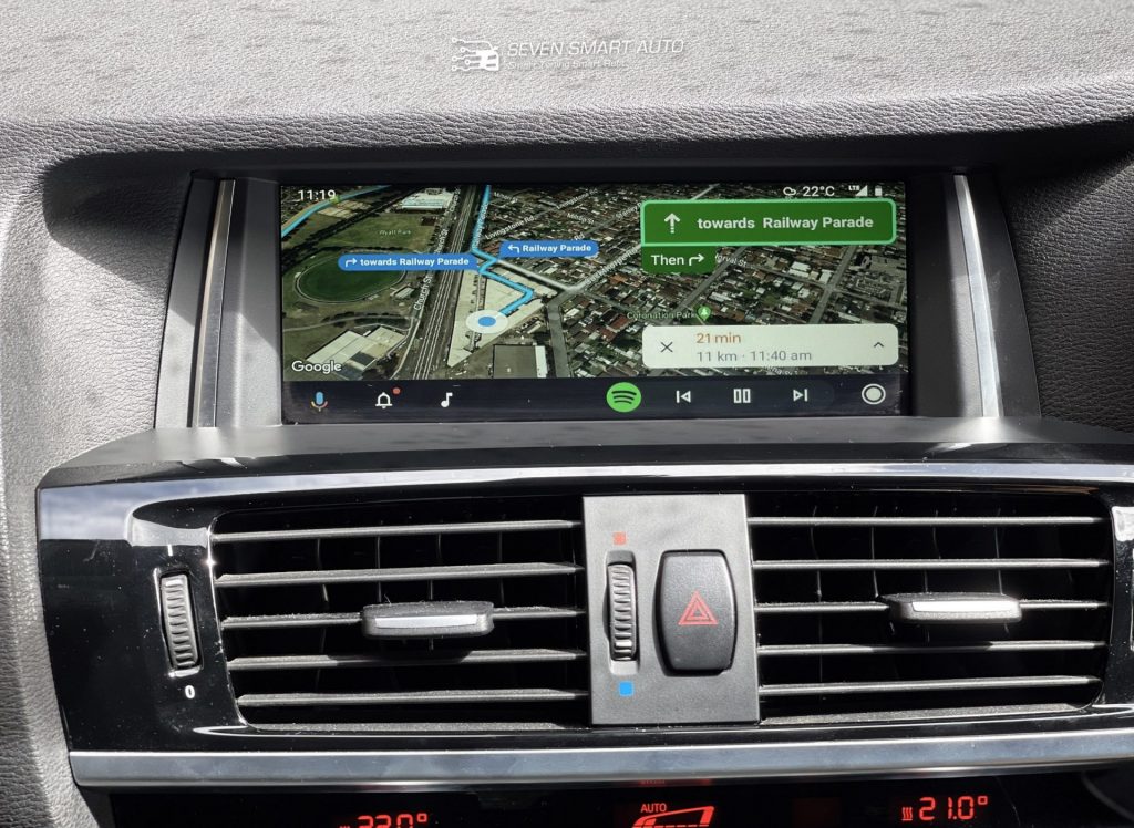 BMW X3 (F25) Wireless CarPlay & Android Auto Interface for NBT System ...