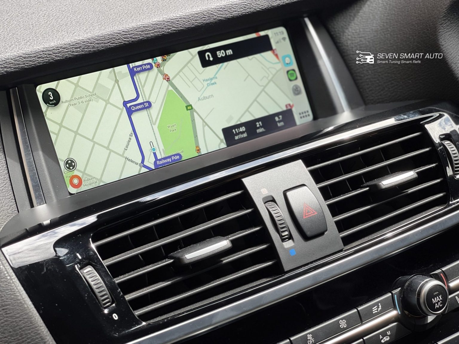 BMW X3 (F25) Wireless CarPlay & Android Auto Interface for NBT System ...