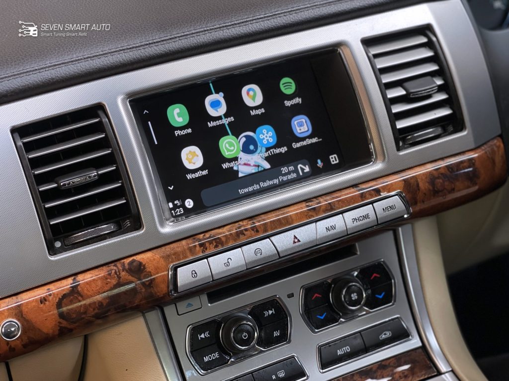 Jaguar XF Wireless CarPlay & Android Auto Interface | 2012–2015 - Seven ...