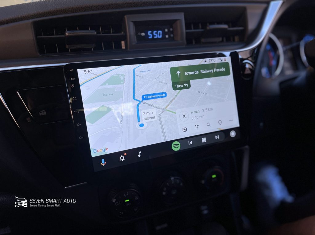 Nakamichi Toyota Corolla Sedan 15-19 Infotainment Wireless CarPlay ...