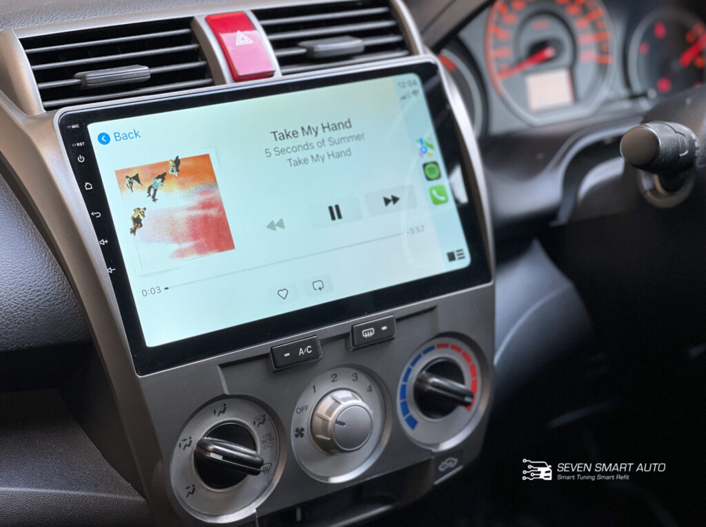 Nakamichi Honda City 08-13 CarPlay Android Auto Infotainment System ...