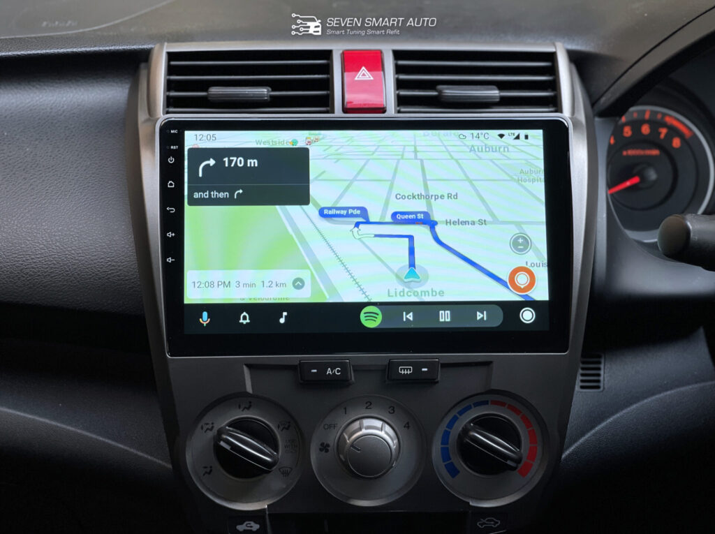 Nakamichi Honda City 08-13 CarPlay Android Auto Infotainment System ...