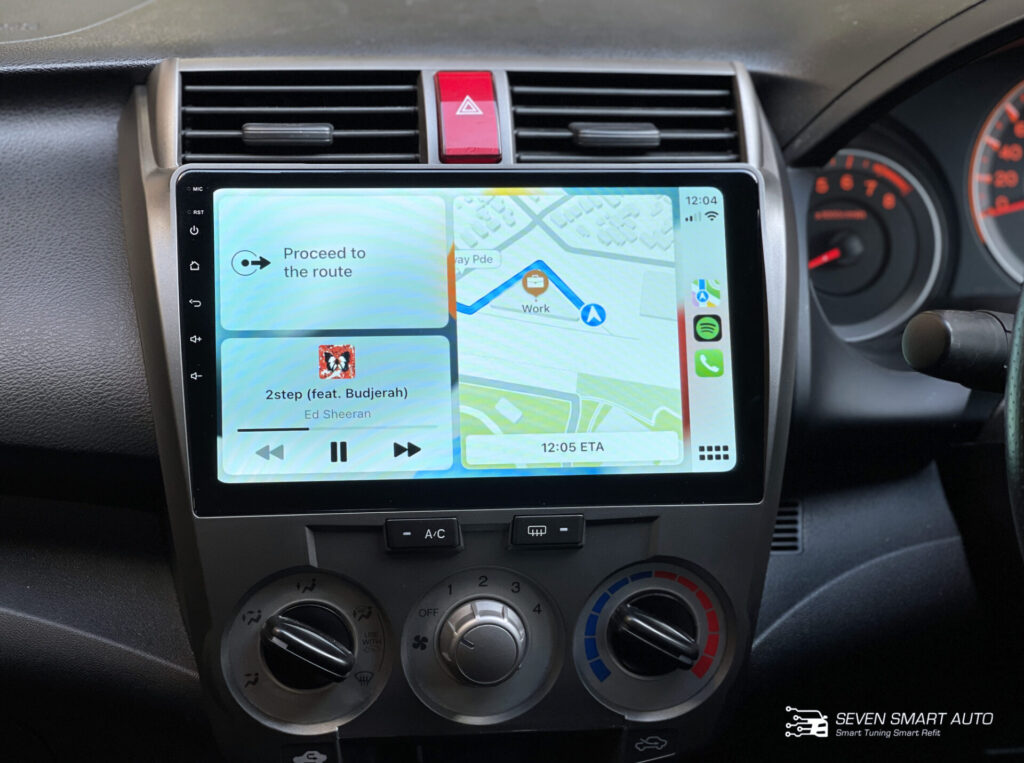 Nakamichi Honda City 08-13 CarPlay Android Auto Infotainment System ...
