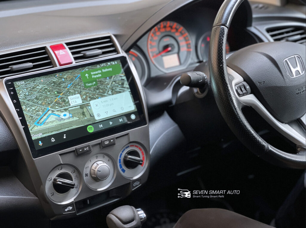 Nakamichi Honda City 08-13 CarPlay Android Auto Infotainment System ...