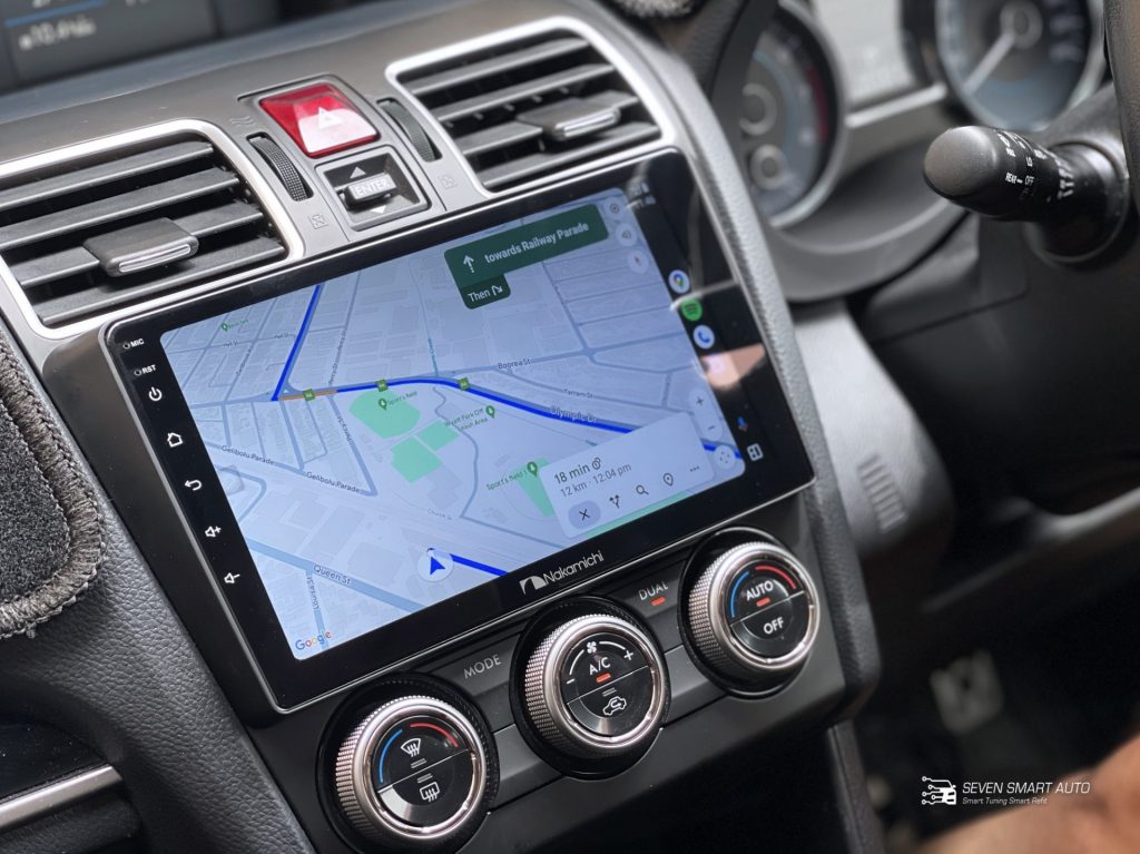 Nakamichi Subaru Forester/Impreza/XV/WRX 15-18 CarPlay Android Auto ...