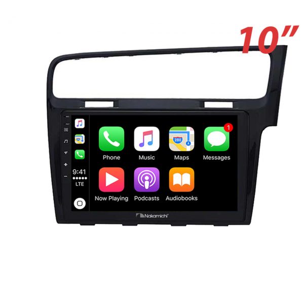 Nakamichi Volkswagen Golf MK7 13+ CarPlay Android Auto Infotainment ...