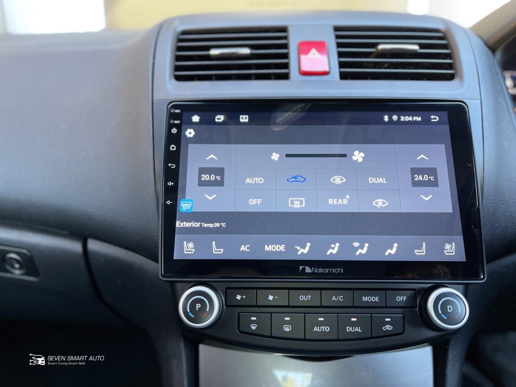 Nakamichi Honda Accord/Euro 03-07 CarPlay Android Auto Infotainment ...