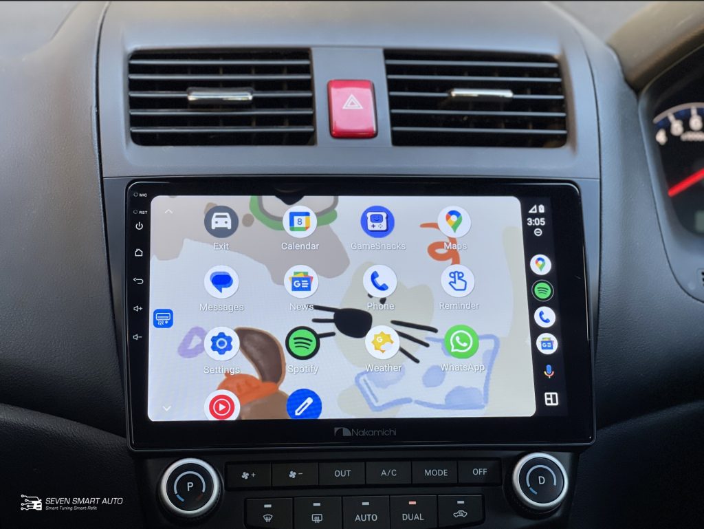 Nakamichi Honda Accord/Euro 03-07 CarPlay Android Auto Infotainment ...