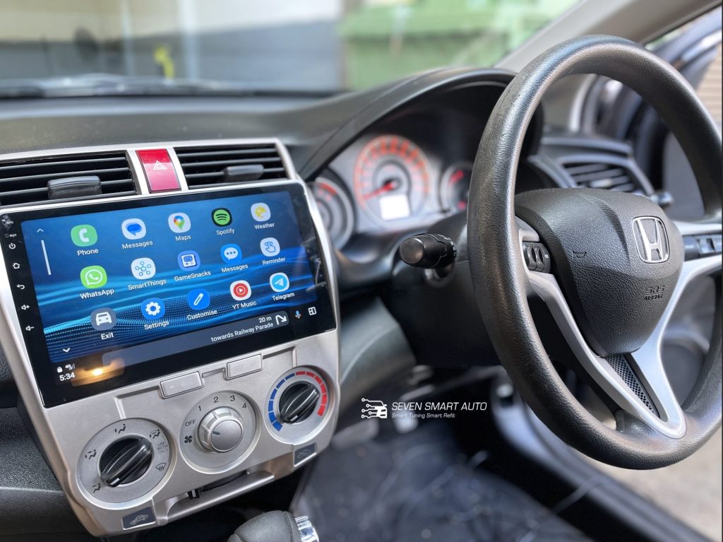 Nakamichi Honda City 08-13 CarPlay Android Auto Infotainment System ...