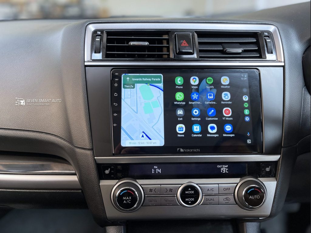 Nakamichi Subaru Liberty/Outback 15-19 Infotainment Wireless CarPlay ...