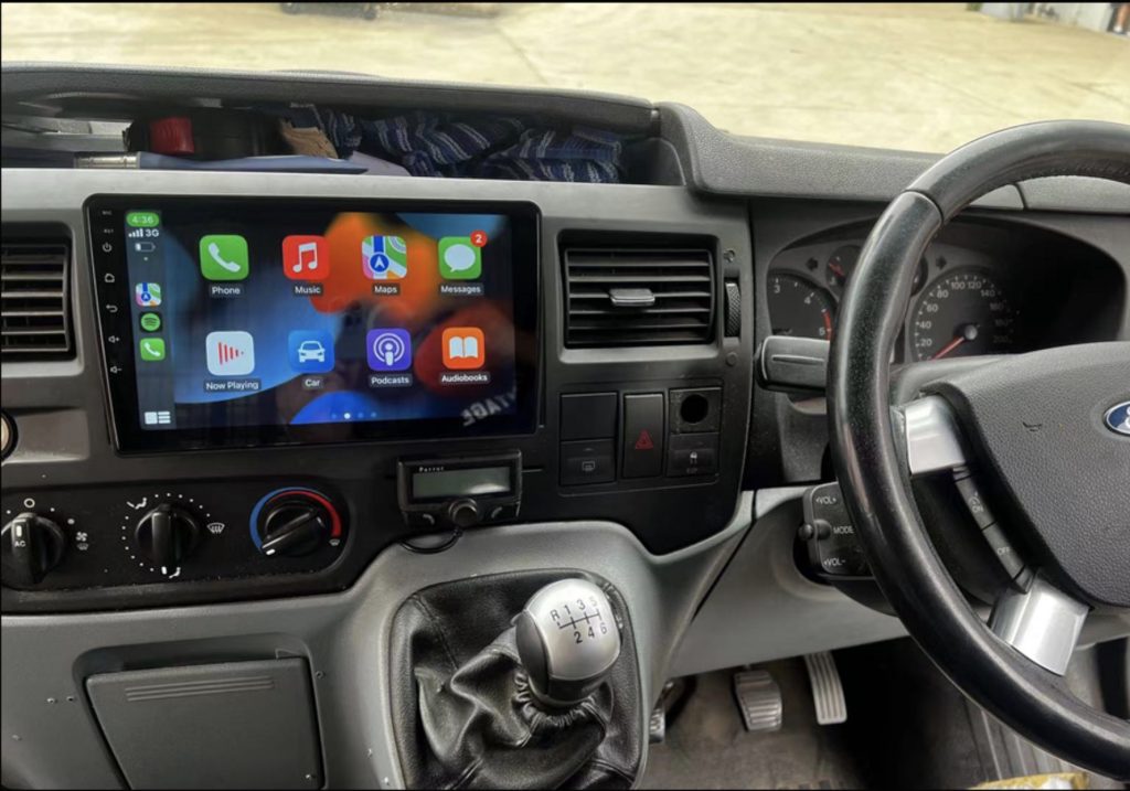 Nakamichi Ford Transit/Fiesta 06-13 CarPlay Android Auto Infotainment ...