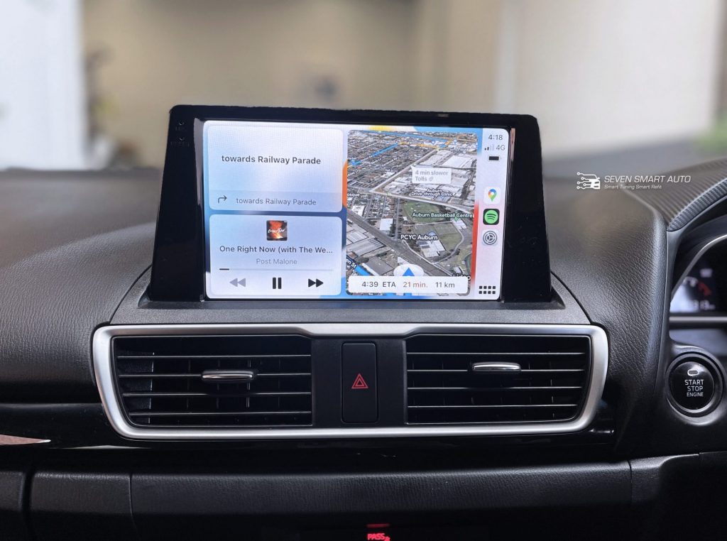 Nakamichi Mazda 3 13-19 CarPlay Android Auto Infotainment System ...