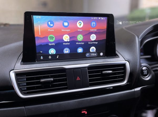 Nakamichi Mazda 3 13-19 CarPlay Android Auto Infotainment System ...