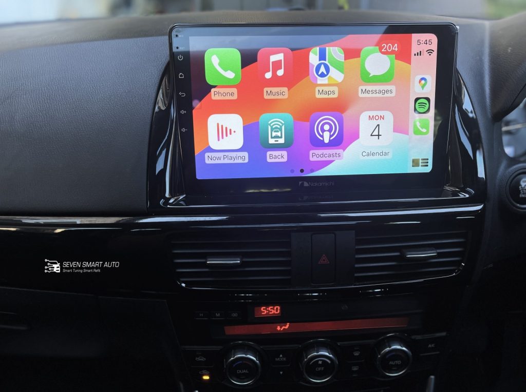 Nakamichi Mazda CX-5 12-17 CarPlay Android Auto Infotainment System ...