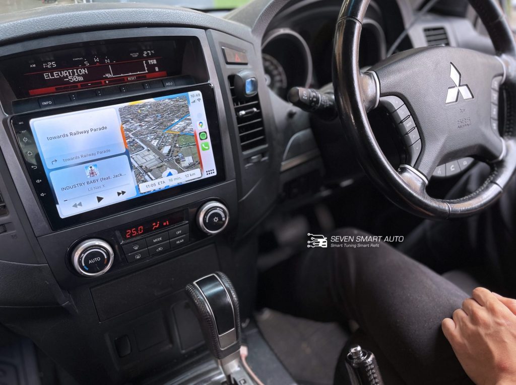 Nakamichi Mitsubishi Pajero 06-19 CarPlay Android Auto Infotainment ...