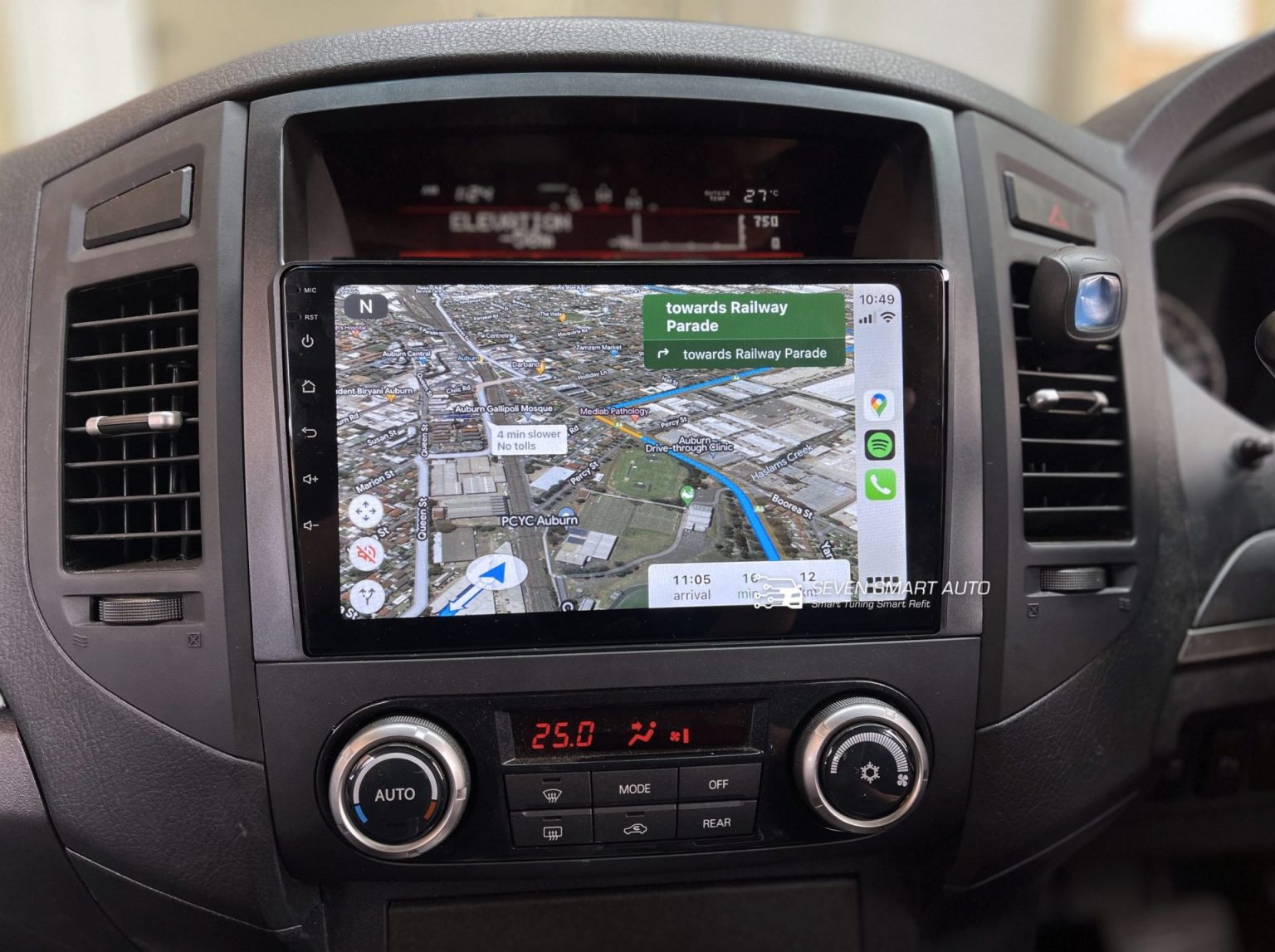 Nakamichi Mitsubishi Pajero 06-19 CarPlay Android Auto Infotainment ...