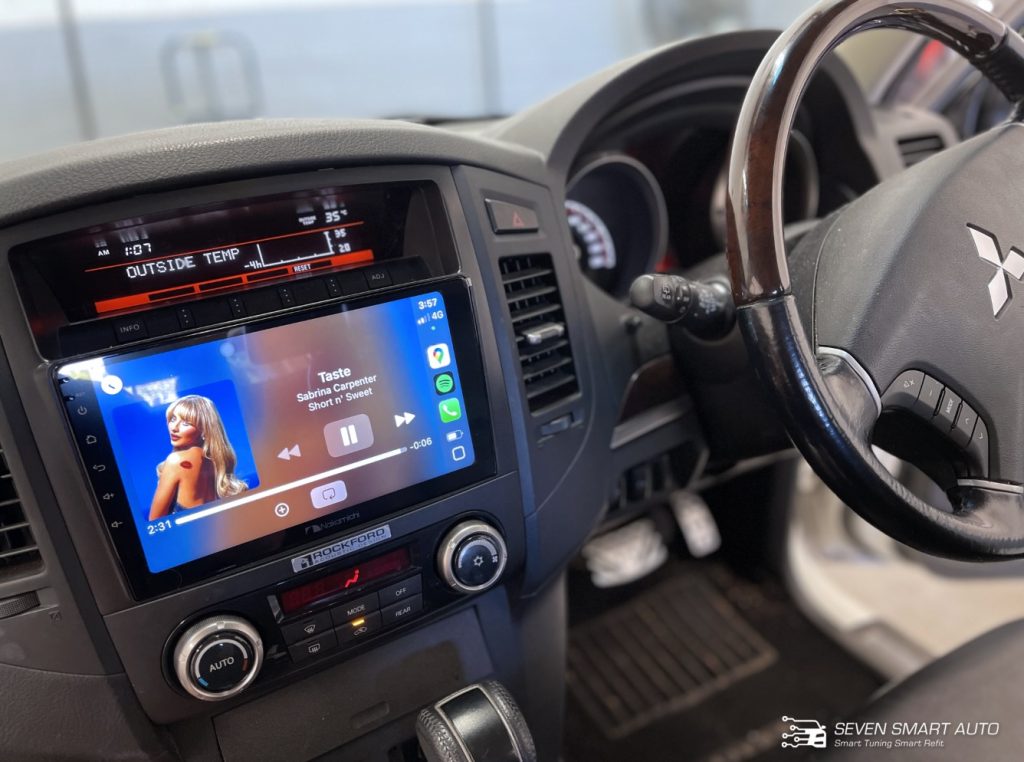 Nakamichi Mitsubishi Pajero 06-19 CarPlay Android Auto Infotainment ...
