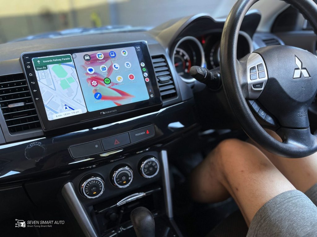 Nakamichi Mitsubishi Lancer 07-17 CarPlay Android Auto Infotainment ...