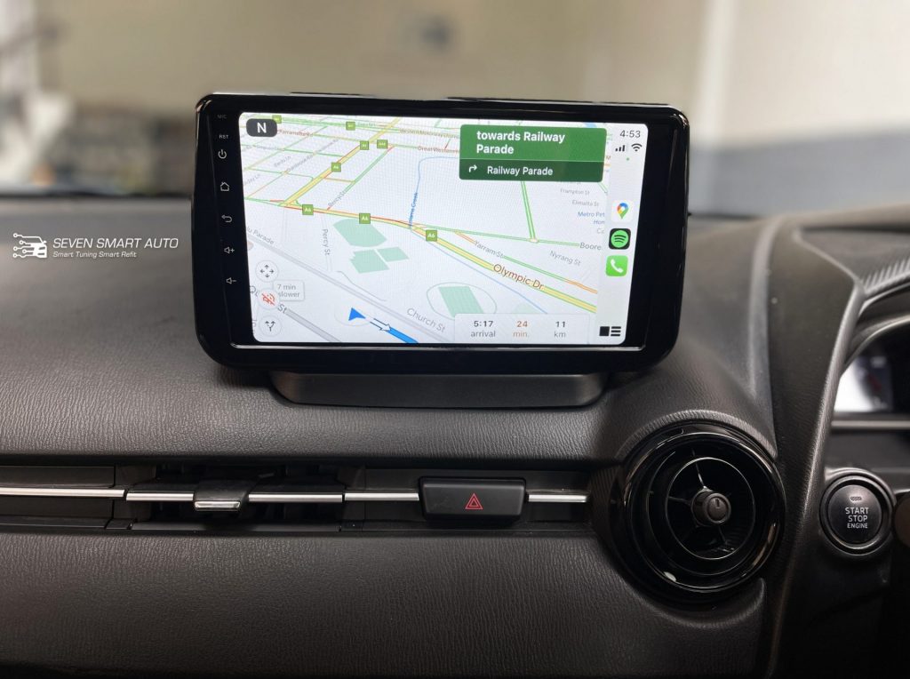 Nakamichi Mazda 2 2014+ CarPlay Android Auto Infotainment System ...