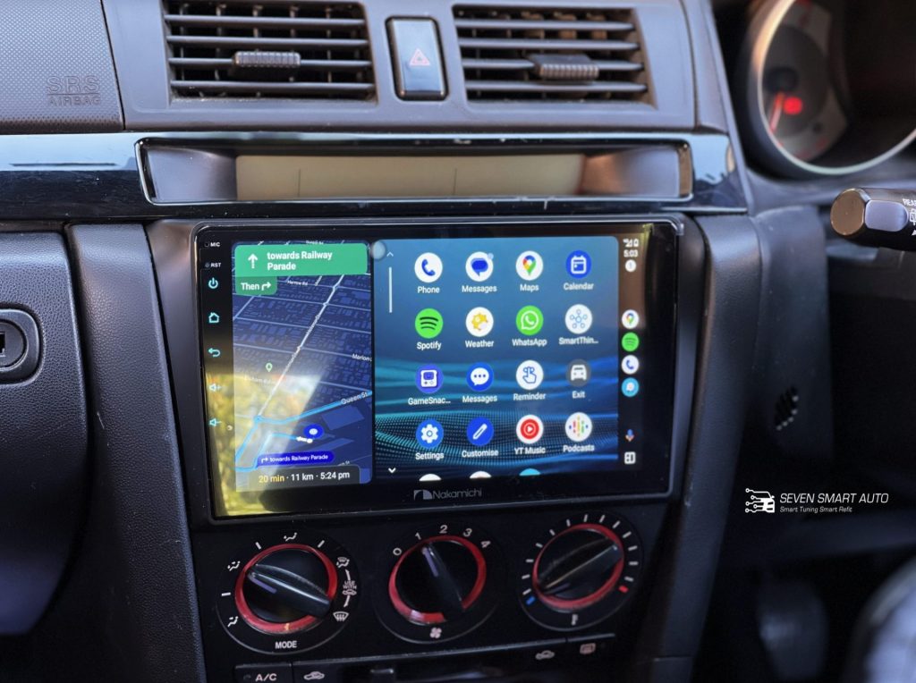 Nakamichi Mazda 3 04-09 CarPlay Android Auto Infotainment System ...