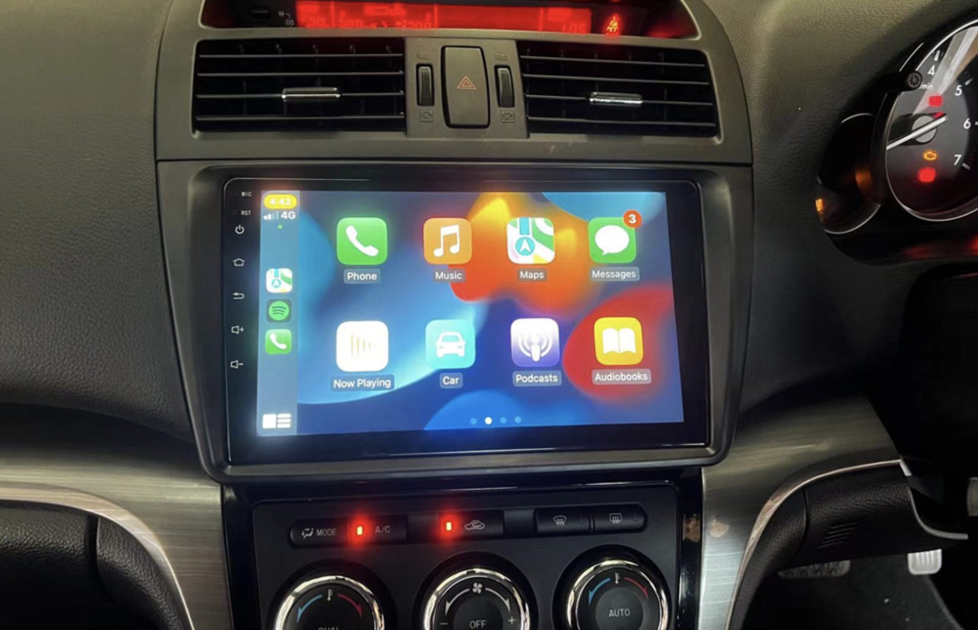 Mazda 6 2009-2012 Wireless CarPlay Android Auto Stereo Replacement ...