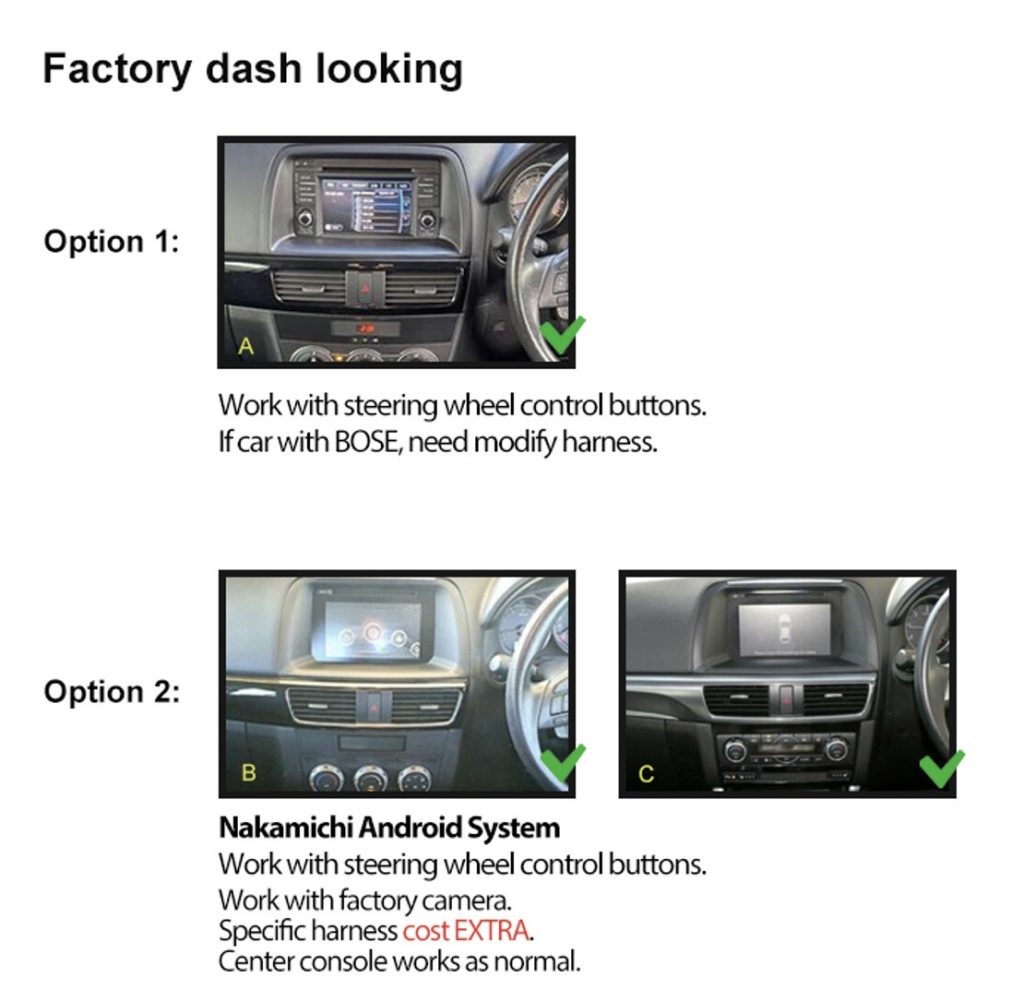 Nakamichi Mazda 6 2013 CarPlay Android Auto Infotainment System - Seven ...