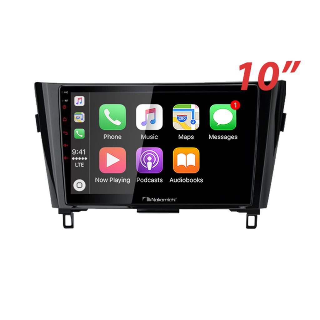 Nakamichi Nissan Xtrail 14-19 CarPlay Android Auto Infotainment System ...