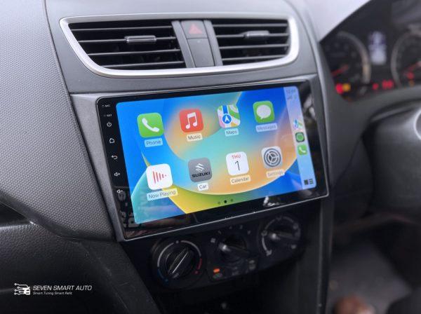 Nakamichi Suzuki Swift 12-17 Infotainment Wireless CarPlay Android Auto - Seven Smart Auto