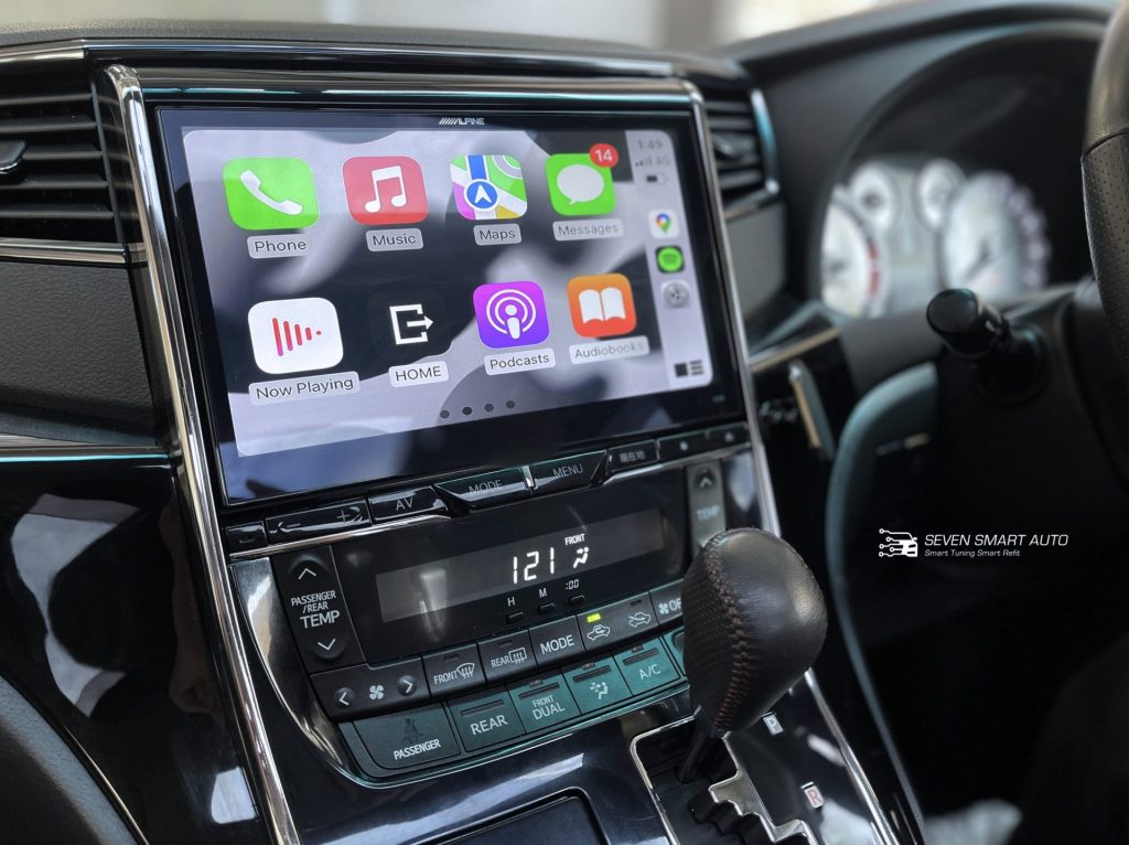 Toyota Alphard/Vellfire 11-15 Alpine EX Series Wireless CarPlay & Android Auto Interface - Seven ...