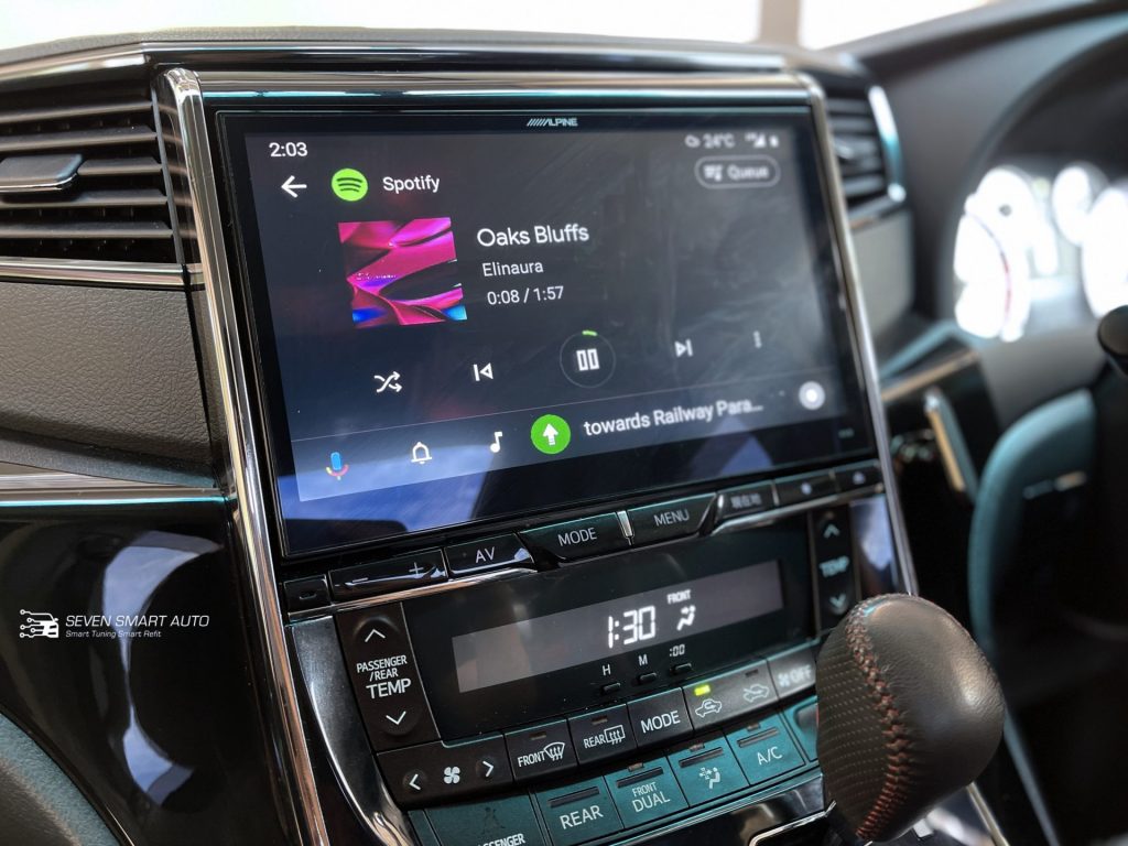 Toyota Alphard / Vellfire (Alpine EX10 / EX11) Wireless Android Auto Interface | 2011–2015 ...