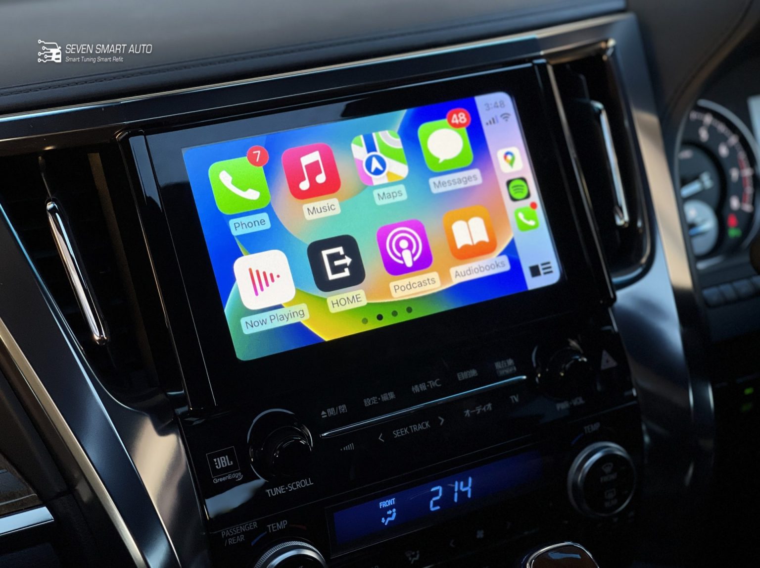Toyota Alphard / Vellfire (JBL System) Wireless CarPlay & Android Auto Interface | 2015–2019 ...