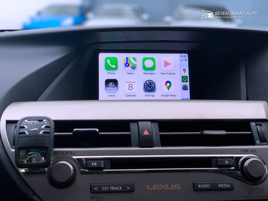 Lexus RX 12-15 Wireless CarPlay & Android Auto Interface - Seven Smart Auto
