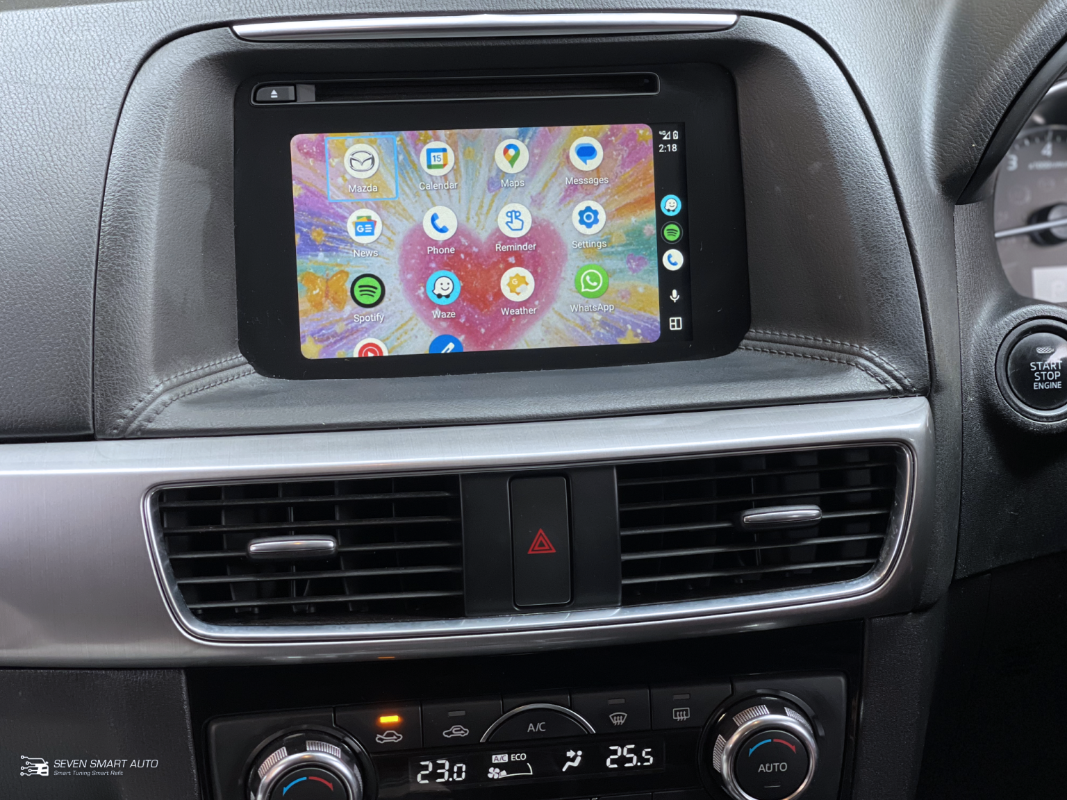 Mazda OEM USB Hub for Upgrade CarPlay & Android Auto - Seven Smart Auto