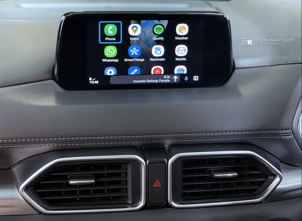 Mazda OEM USB Hub for Upgrade CarPlay & Android Auto - Seven Smart Auto