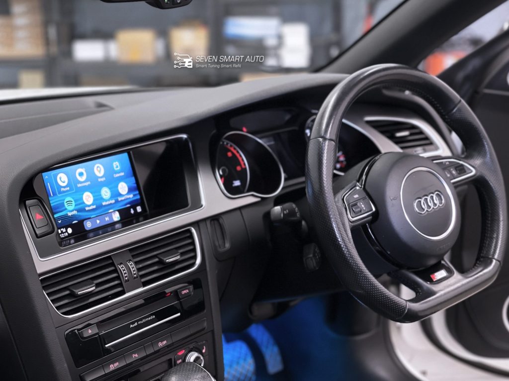 Audi A5 8T 08-16 Wireless CarPlay Android Auto | Seven Smart Studios