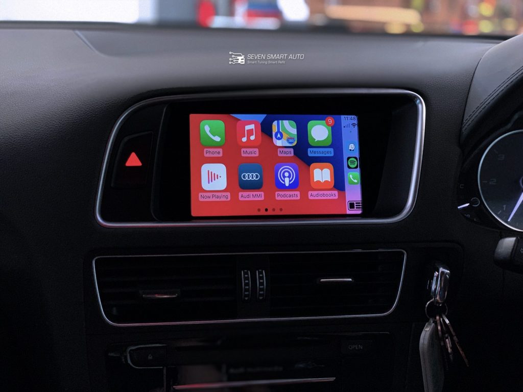 CarPlay and Android Auto for Audi Q5 | Seven Smart Auto