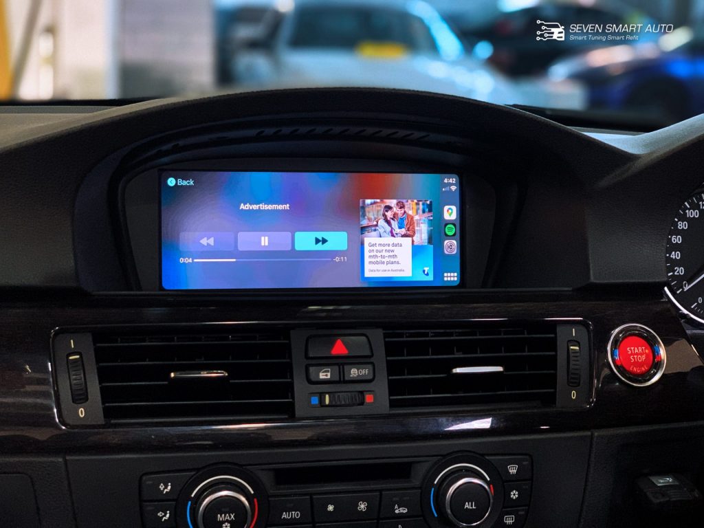 BMW 3 Series (E90/E91/E92/E93) Wireless CarPlay & Android Auto ...