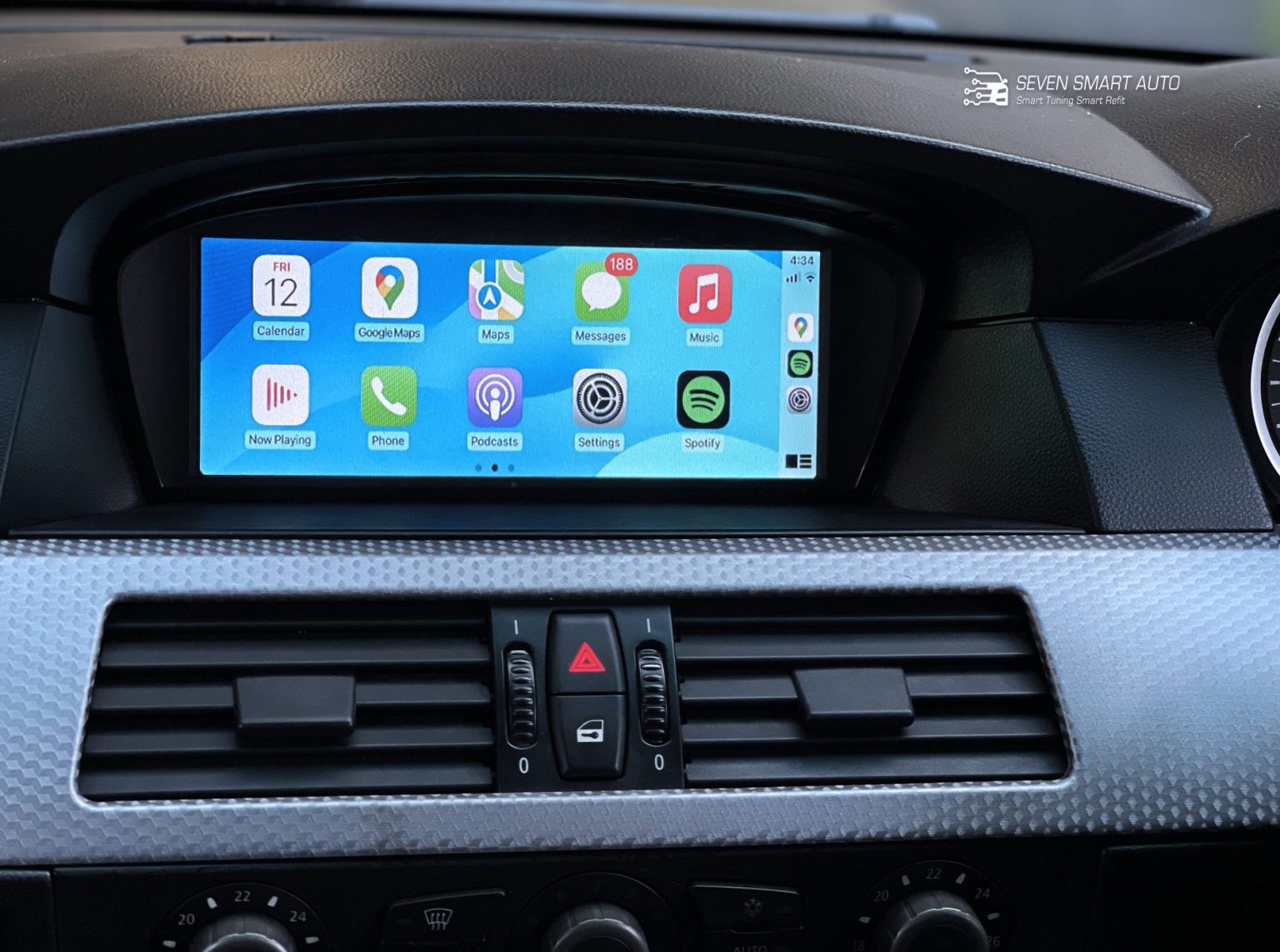 BMW 5 Series / M5 (E60/E61) Wireless CarPlay & Android Auto Interface ...