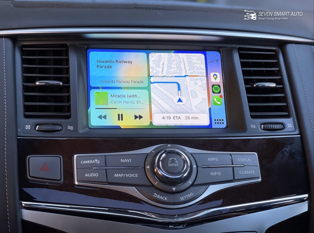 Infiniti QX80 / QX56 Wireless CarPlay & Android Auto Interface | 2017 ...
